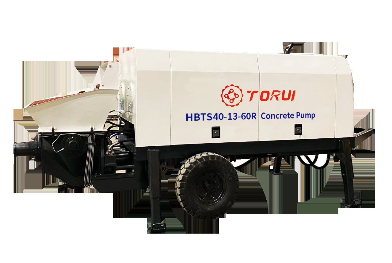 HBT Series Motor Powered 40kw Concrete Delivery Pump Intelligent Control